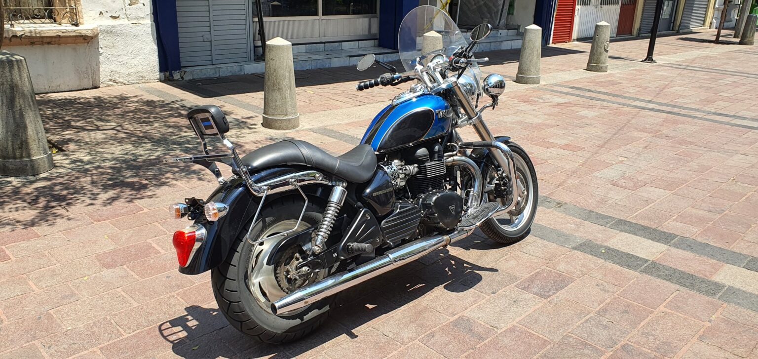 Triumph speedmaster 900 cc año 2005 vin 1790 – Motos Heyer