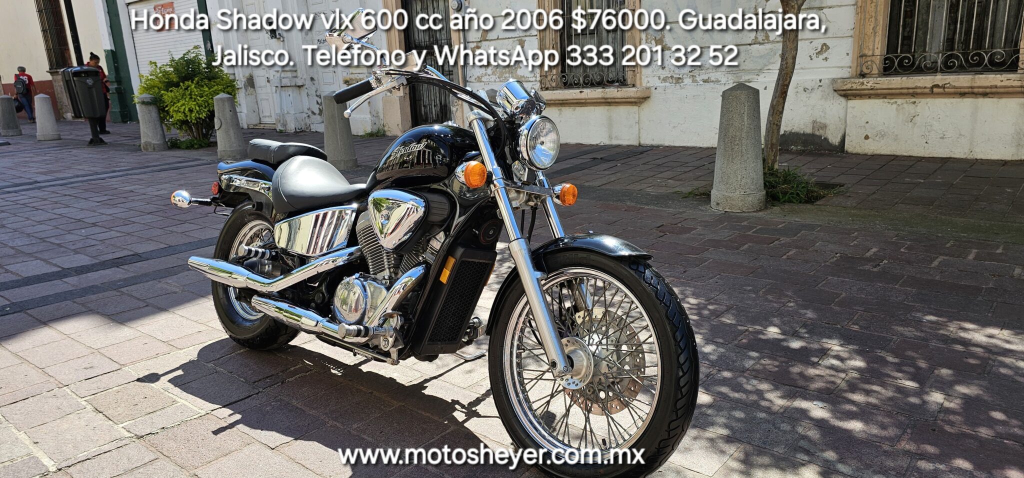 Honda Shadow vlx 600 cc año 2006 vin 0637 millas 38076 – Motos Heyer